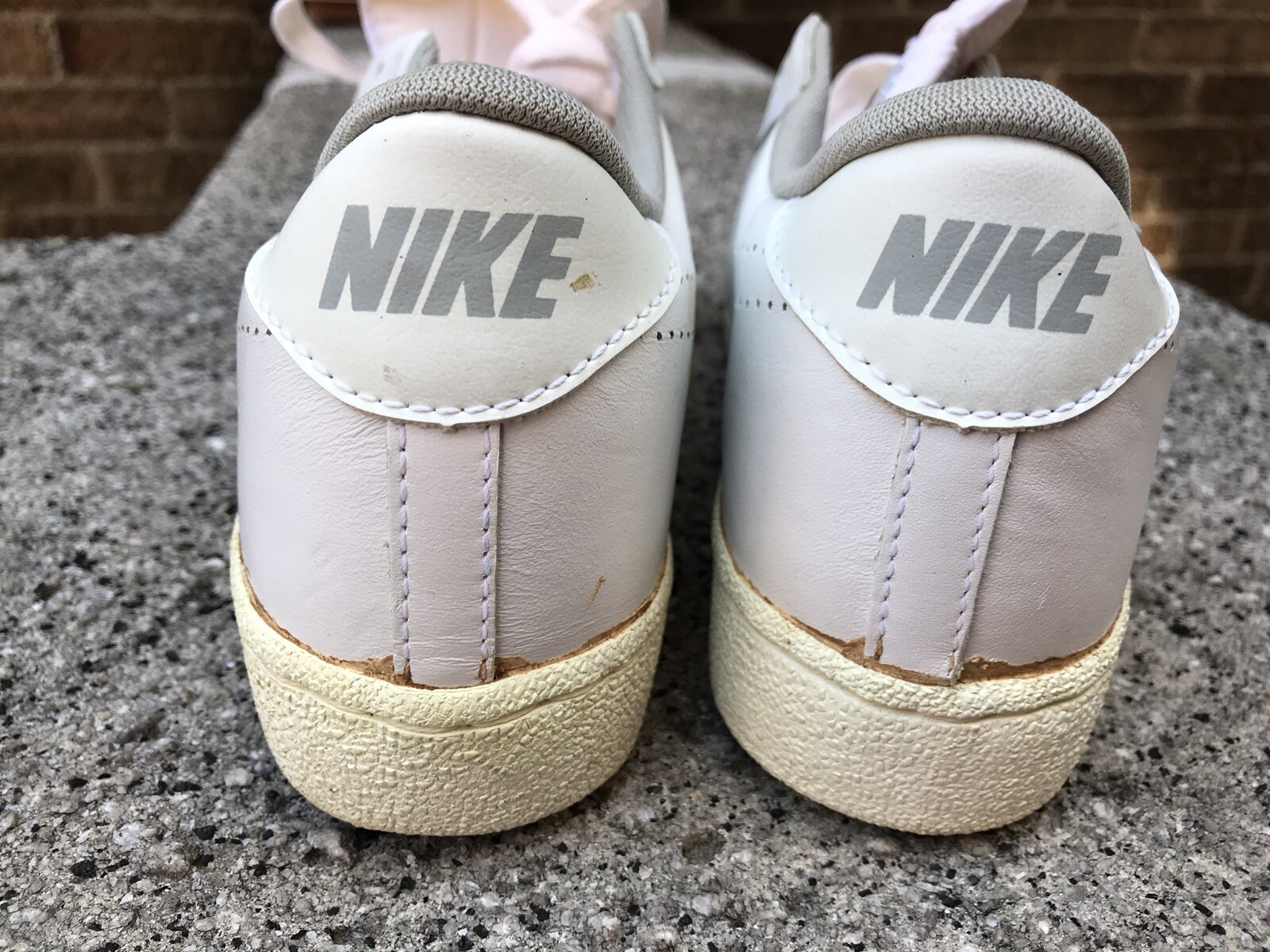 Vintage 1985 Nike White Blazer Low Women's Size 9 Deadstock Very Rare ...
