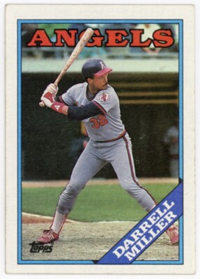 1988 Topps #679 Darrell Miller California Angels Baseball Card | eBay