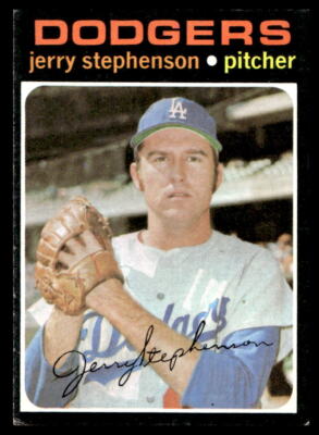 1971 Topps #488 Jerry Stephenson Los Angeles Dodgers VG-VGEX | eBay
