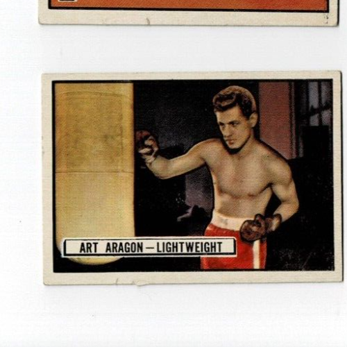 1951 Topps Ringside Boxing #16 Art Aragon EX | eBay