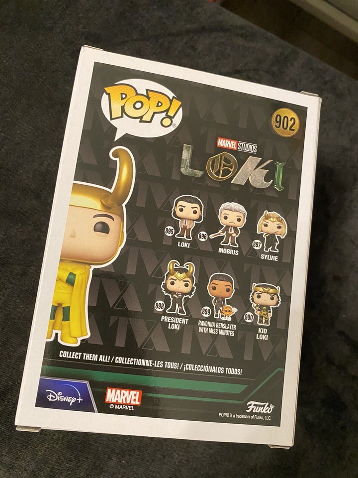 Marvel Classic Loki Funko Pop #902 Box Lunch Exclusive | eBay