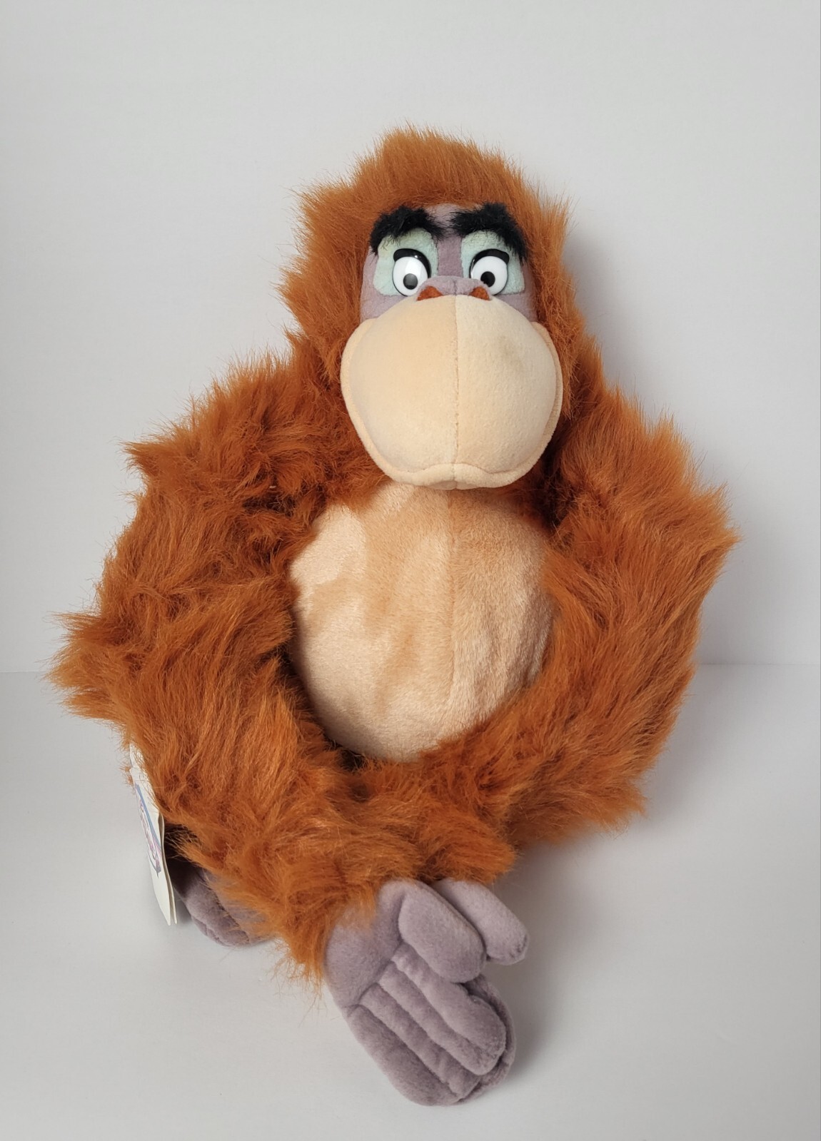 King Louie Orangutan The Jungle Book Hanging 11” - 21” Plush Disney for ...
