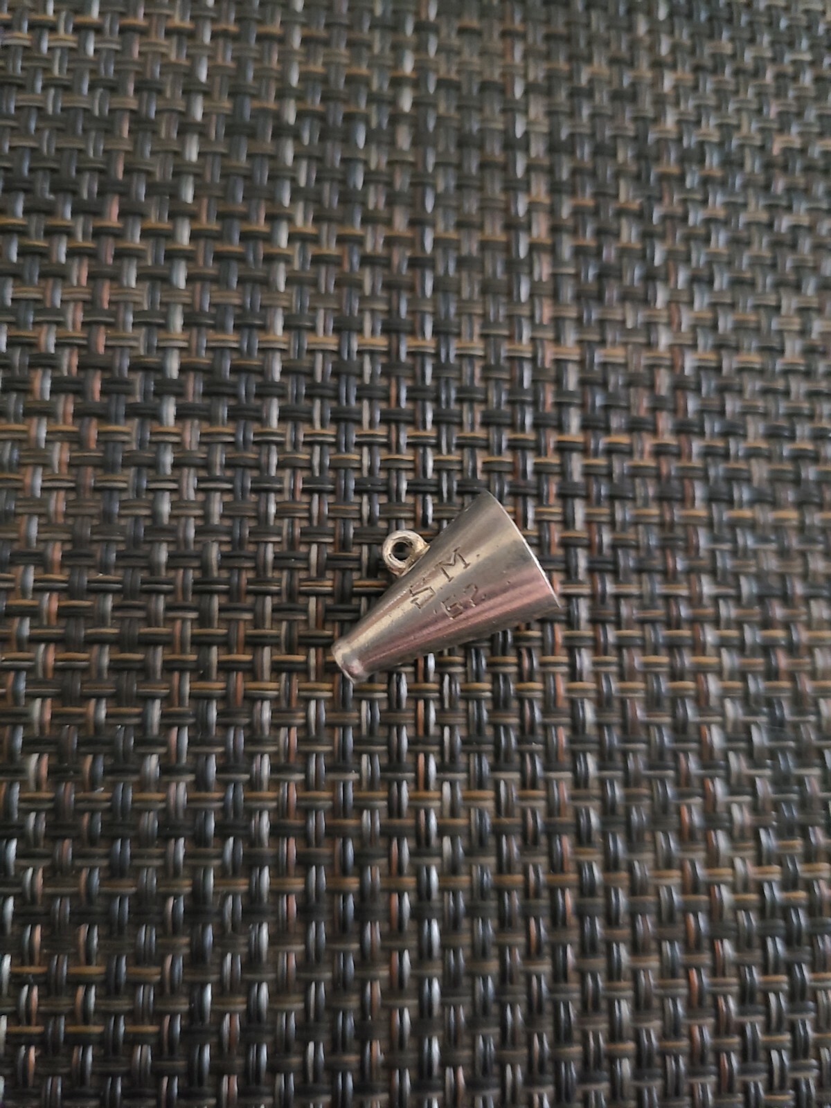 VINTAGE STERLING SILVER MEGAPHONE CHEERLEADING CHARM ENGRAVED SM 62 | eBay