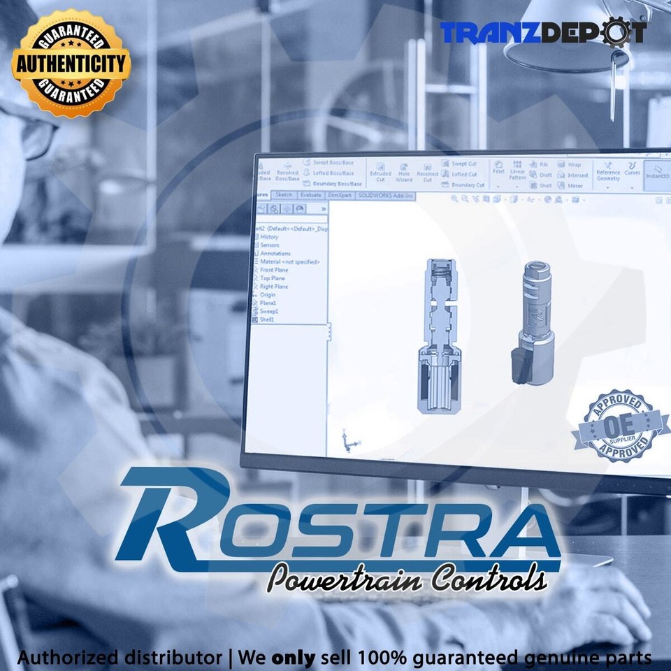 Rostra Precision Controls A140E A240E A245E A247E A340E Shift Solenoid ...