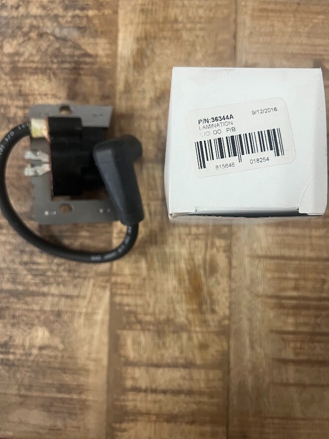 IGNITION COIL TECUMSEH 36344A Fits OHV110 - OHV180.OV358EA - OV490EA ...