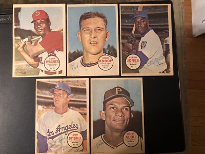 Lot of 5 1967 Topps Poster Inserts | eBay