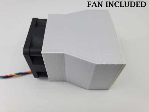 Nvidia DUAL Tesla Cooling Fan Shroud Mounting T4 P4 M4 GPU Accelerator ...