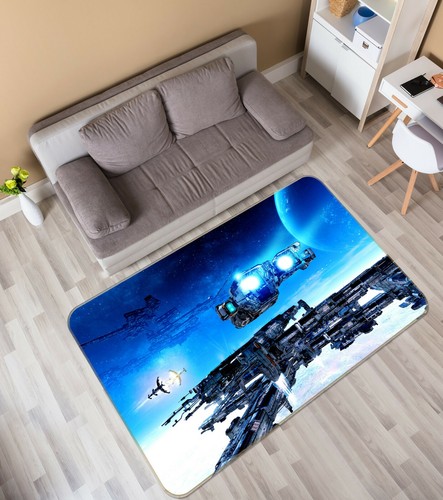 3D Spaceship Station A246 Transport Game Non Slip Rug Mat Photo Carpet ...