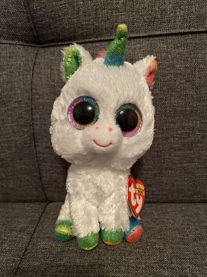 Ty Beanie Boos Pixy Unicorn 6” Bean Bag Plush Stuffed Animal | eBay