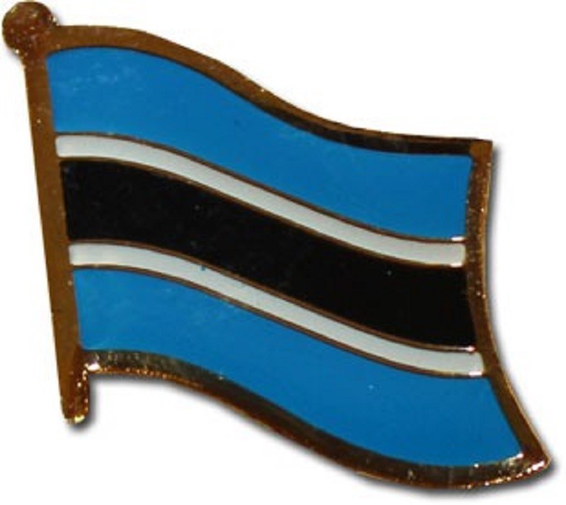 BOTSWANA HAT LAPEL FLAG PIN - NEW | eBay