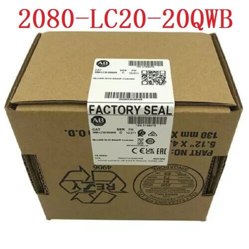 Allen-Bradley 2080-LC20-20QWB Micro820 With 2080-OB4 Digital Output ...