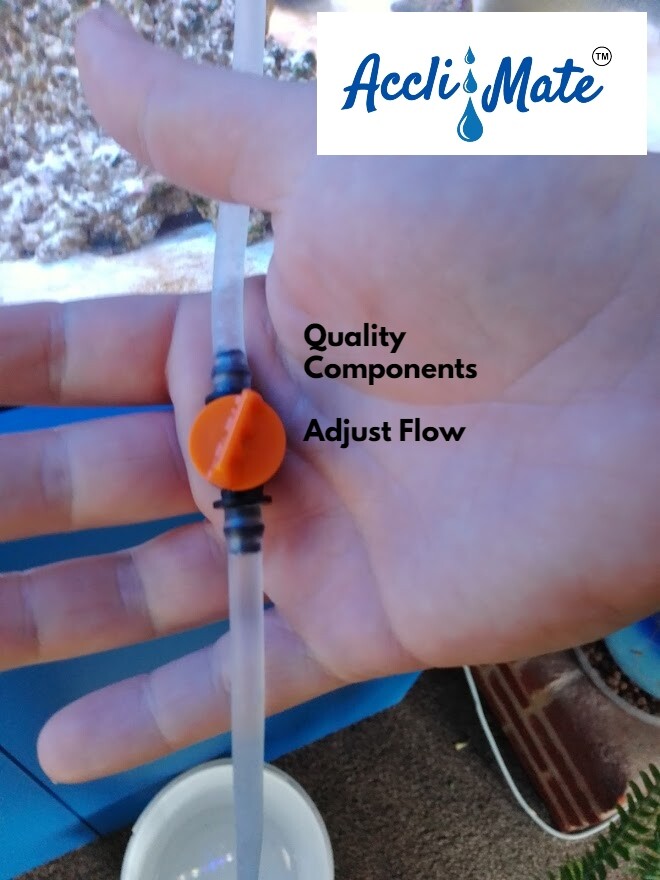 Slow Drip Acclimation Kit For Reef Aquariums - Fish Corals Shrimp ...