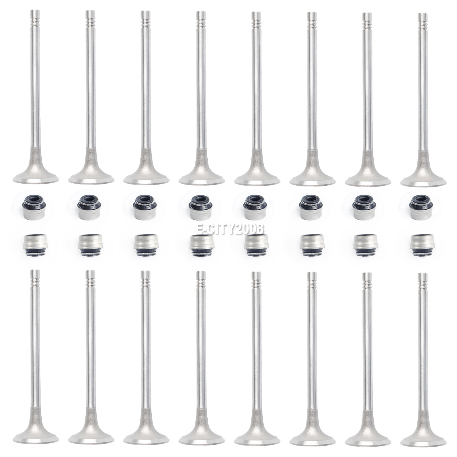 For Audi VW A3 A5 2.0T TSI FSI 16pcs Engine Intake Exhaust Valve Kit ...