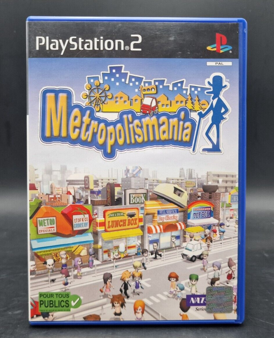 Metropolismania 2 PlayStation 2 PAL - Prix - Photo - Présentation