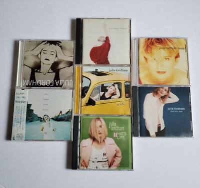 JULIA FORDHAM 7 CD lot - the First 7 Albums ( Julia Fordham to That's ...