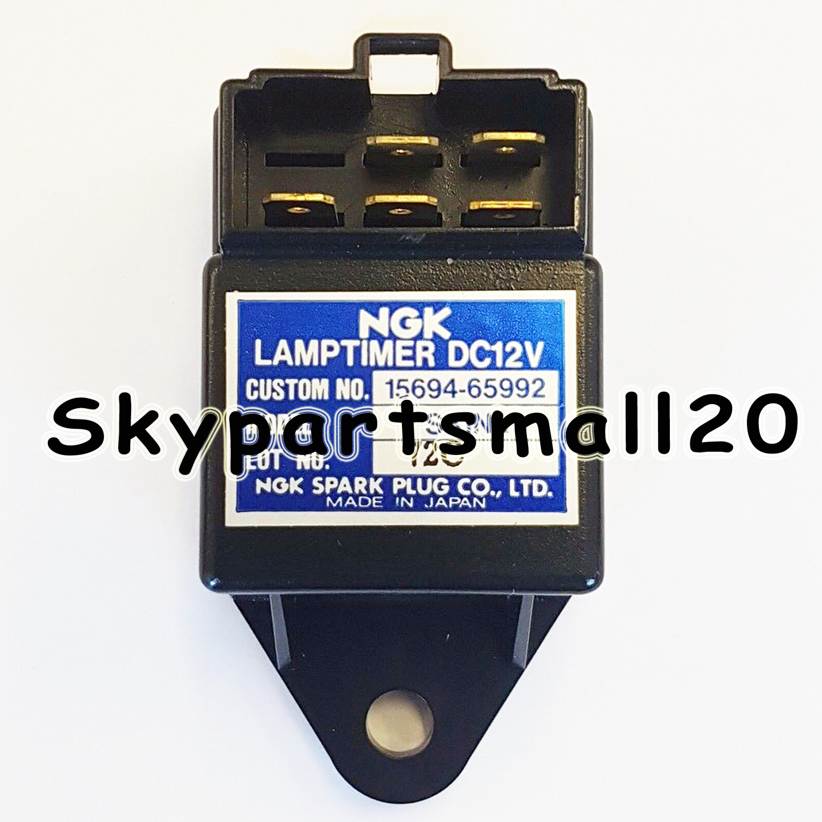 Genuine NGK Glow Plug Lamp Timer 12V Time Relay for Kubota 15694-65992 ...