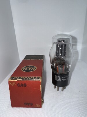 RCA 6A6 NOS TUBE TESTED AND SHIPPING INCLUDED | eBay