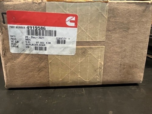 Cummins ISX15 and X15 HP fuel pump gear replacer kit w/ 4918587 and 2x ...