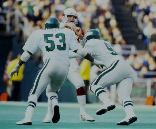 Reggie White Original 35mm Slide Dec 7 1986 Philadelphia Eagles Dwayne ...