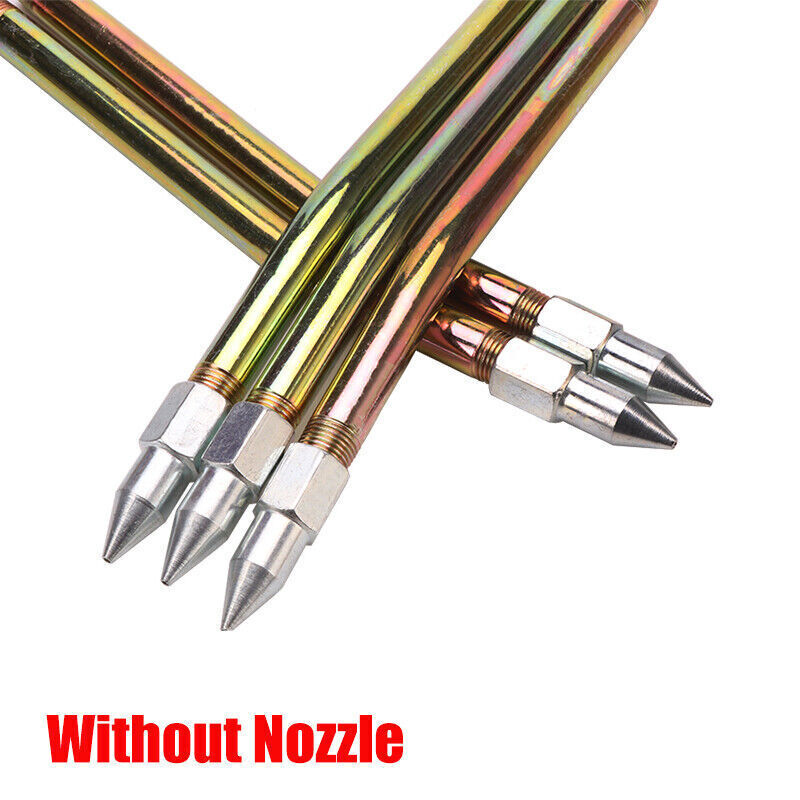 Grease Gun Delivery Tube Flexible Threaded Chrome Plate Without Nozzle ...