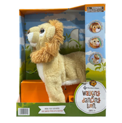 MEMBER'S MARK REMOTE CONTROLLER WALKING & DANCING PLUSH LION *NEW | eBay