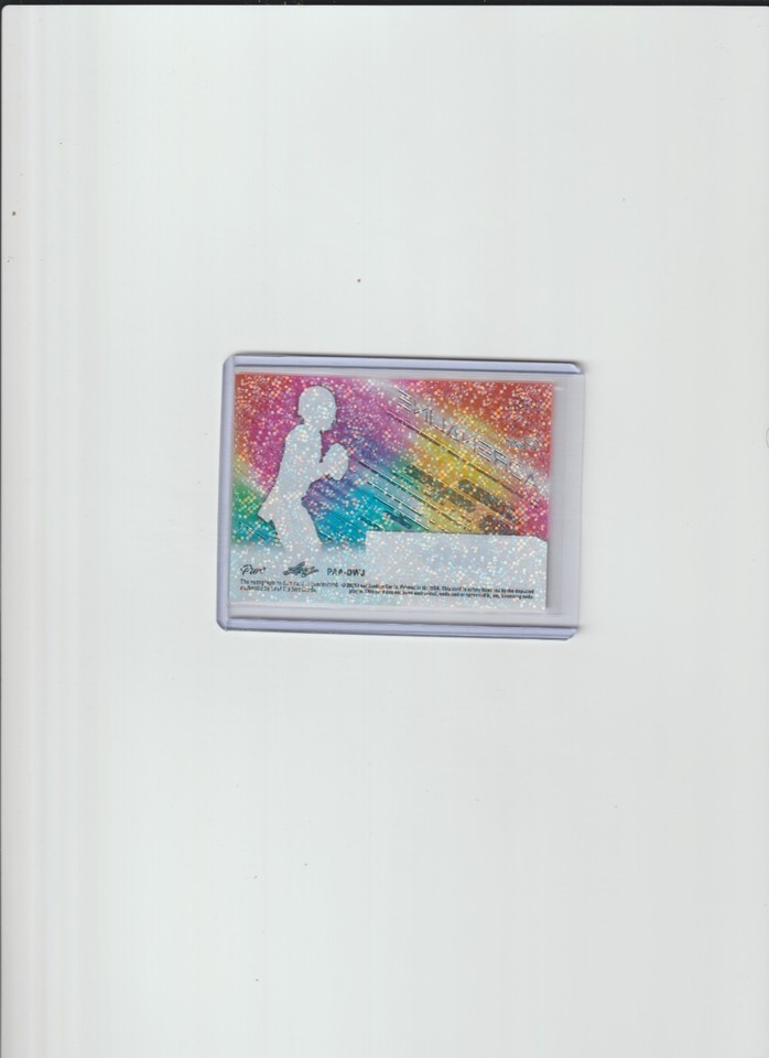 2025 Leaf Eclectic Adrenaline Autograph Demond Williams JR 1/1 Auto ...