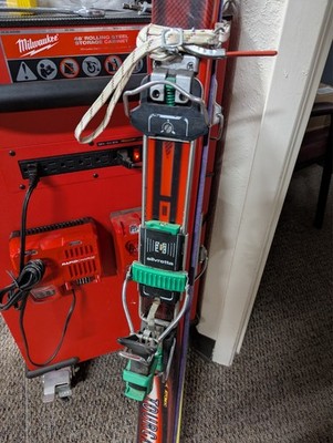 Silvretta 404 Ski Mountaineering Alpine Touring Bindings Green | eBay