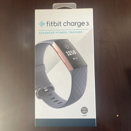 Fitbit Charge 3 Fitness Activity Tracker Heart Rate Monitor Smartwatch ...