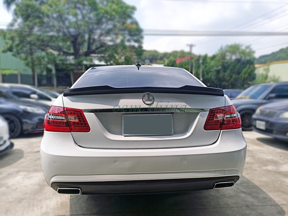 2016 Fit FOR Mercedes Benz E Class W212 Sedan V Type Rear Trunk Spoiler ...