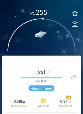 Pokémon Go Shiny Tynamo XXL Registered Trade 20k | eBay