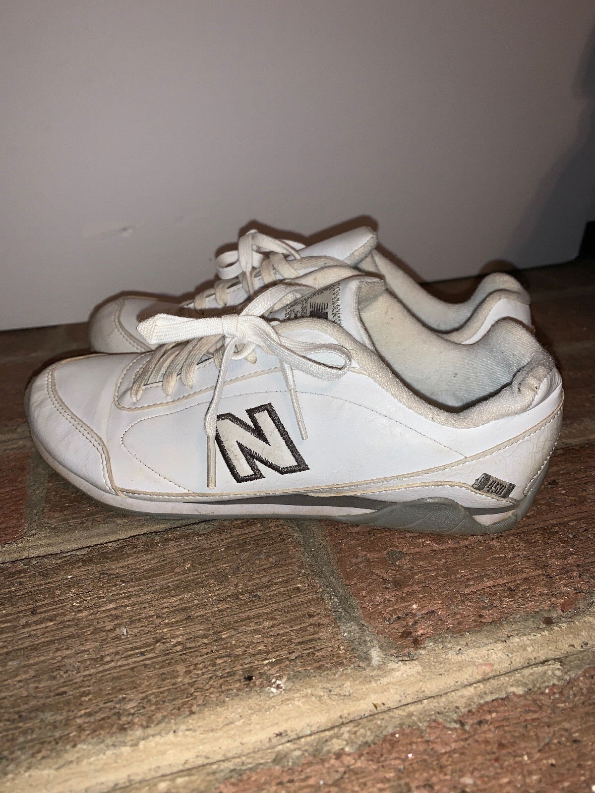 New Balance 450 White & Gray Running Athletic Shoes Size US 6.5 UK 4.5 ...