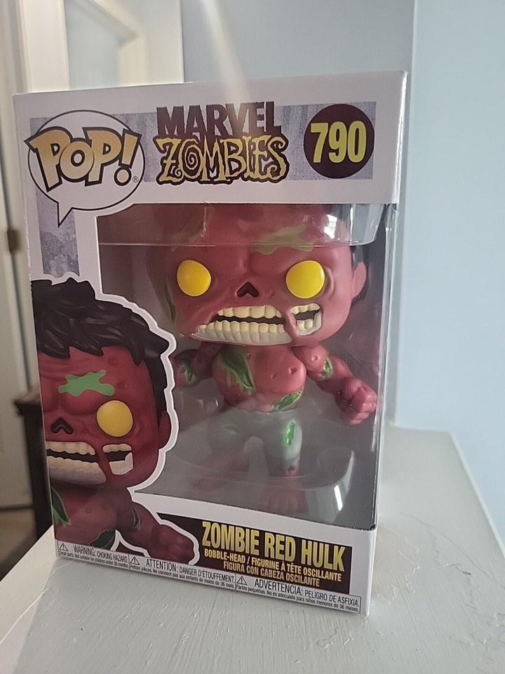 Funko POP Marvel: Marvel Zombies - Zombie Red Hulk #790 - NIB ...