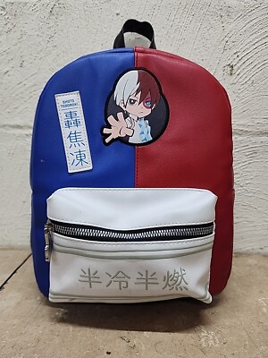 BioWorld My Hero Academia Shoto Todoroki Fire and Ice Mini-Backpack ...