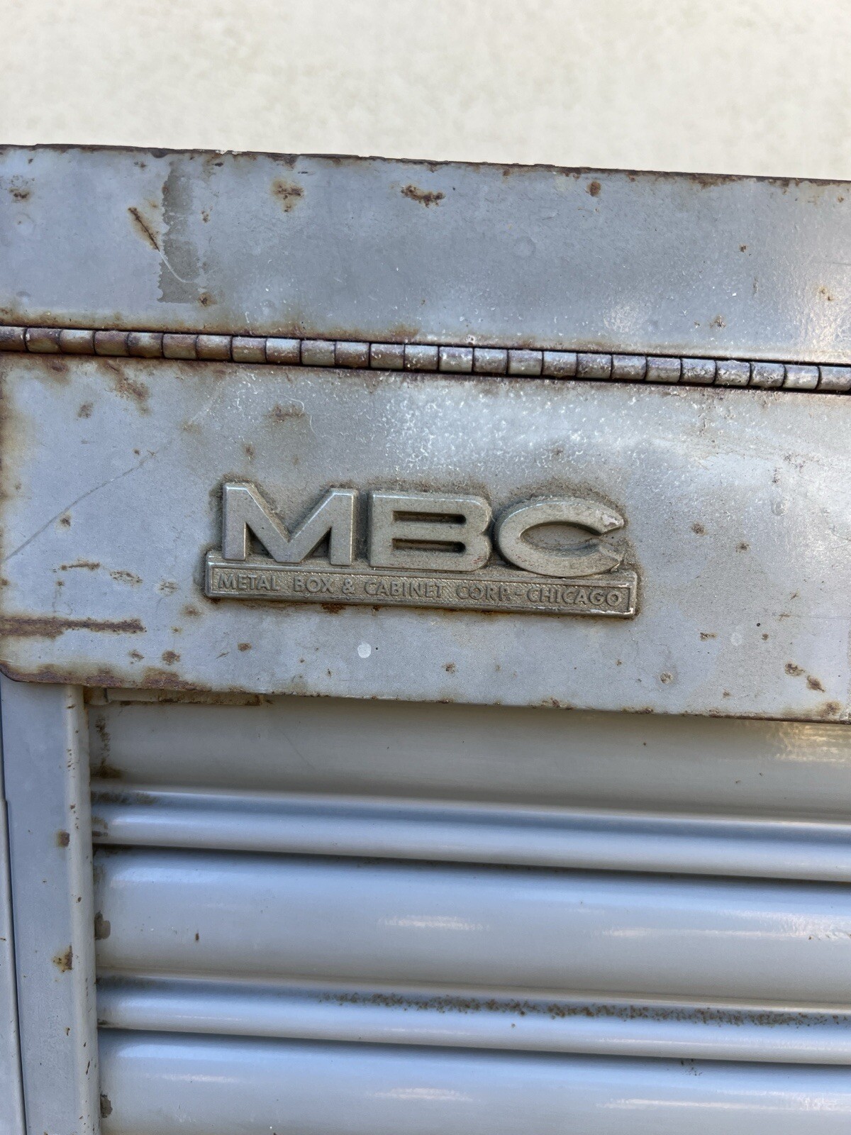 Vintage MBC tool box with rool down door | eBay