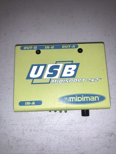 M-Audio Midiman Midisport 2x2 USB 32 MIDI Channel Interface for Mac and ...