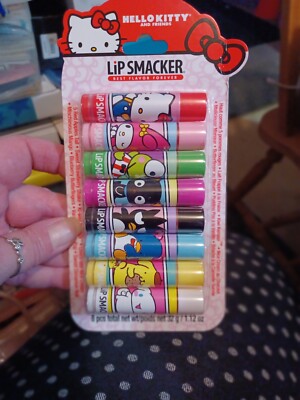 Lip Smacker Sanrio Character Lip Balm Set 8 Piece! CUTE! | eBay