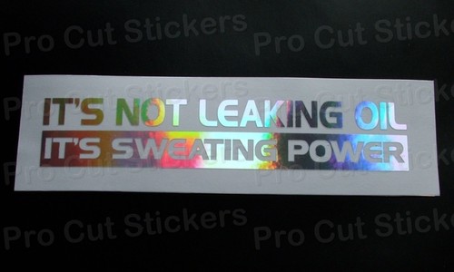 Leaking Oil Sweating Power Silver Hologram Neo Chrome Funny Car ...