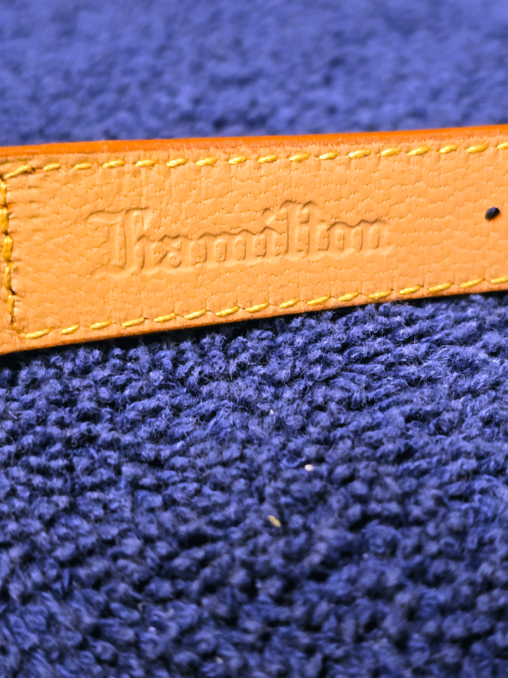 Vintage Hamilton Grenadier all orig. 18 KT Gold #s NOS Hamilton band ...
