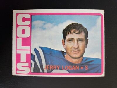 JERRY LOGAN 1972 TOPPS #31 COLTS SAFETY | eBay