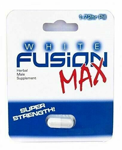 Whitefusion Max Super Strength Male Herbal Suplement 700mg - Vegetable ...
