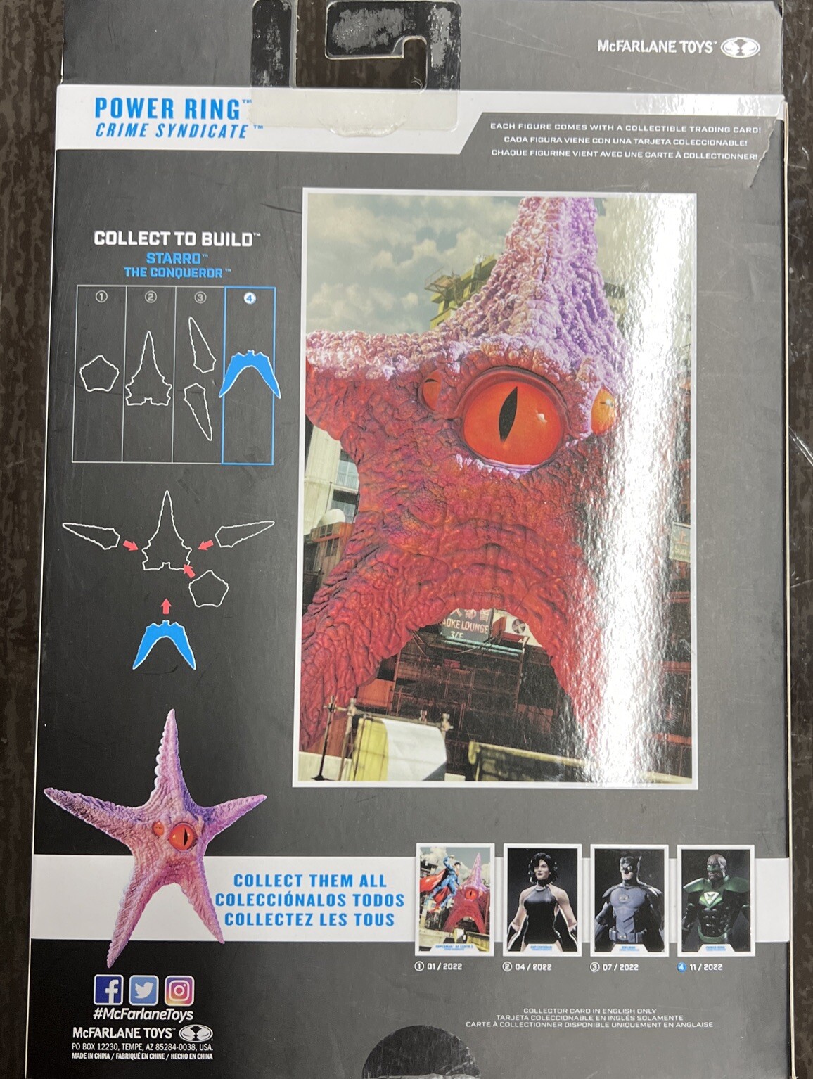 McFarlane DC Multiverse Power Ring Crime Syndicate BAF Starro New ...