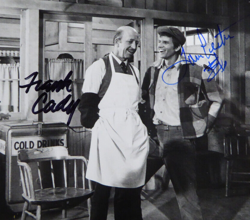 GREEN ACRES FRANK CADY & TOM LESTER RARE SIGNED UNINSCRIBED AUTOGRAPH ...