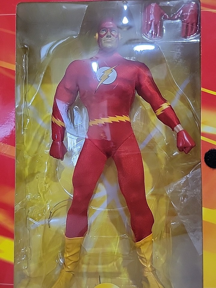 DC Direct The FLASH 13" Deluxe Collector Action Figure JLA Factory | eBay