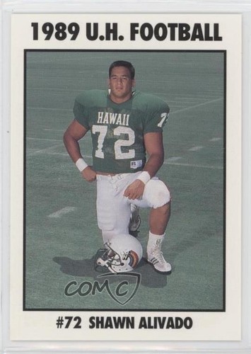 1989 Longs Drugs Hawaii Rainbow Warriors Shawn Alivado 03f9 | eBay