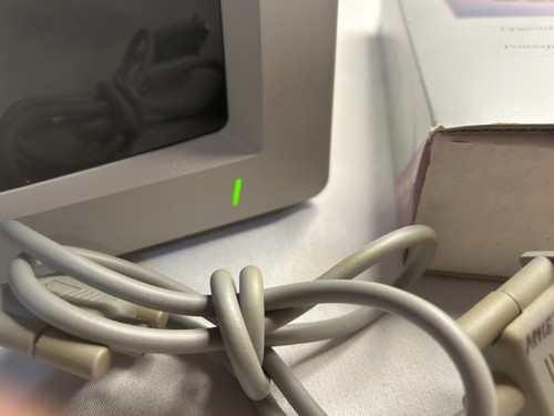 Vintage 1988 Apple Color RGB Computer Monitor A2M6014 w/ Cords ...