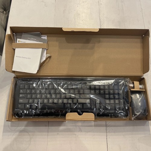 Microsoft Wireless Desktop 850 Keyboard and Mouse Set Black - | eBay UK