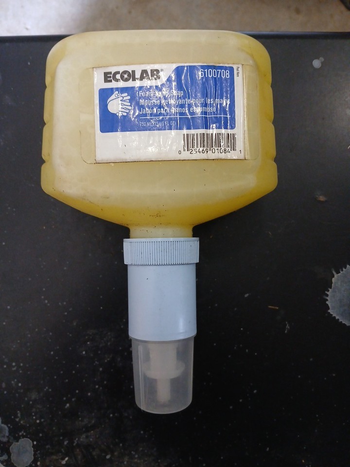 Lot of 2 Ecolab 6100708 Foam Hand Soap Cartridges - 750 ML Exp 03/2027 ...