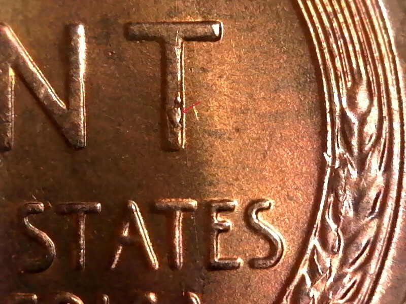 1955-S Lincoln Wheat Cent Penny - Double Die DDO - 1DO-002 - Error Inv# ...