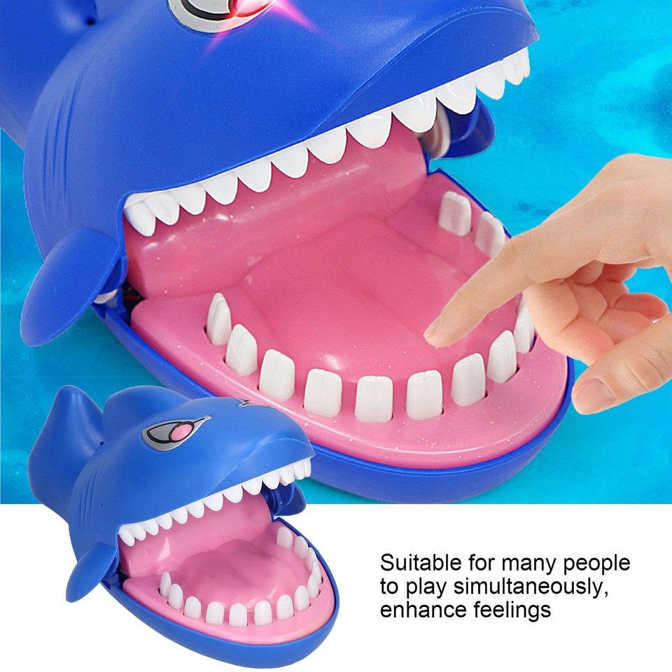 Interactive Shark Teeth Toy with Lights Fun Party Game for Kids | eBay ...