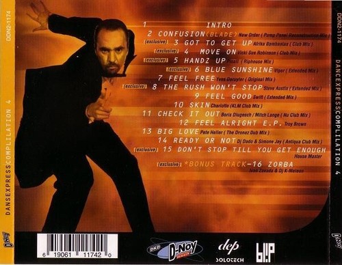 DANCEXPRESS Compilation 4 by DJ Daniel Desnoyers Dance Express – CD w ...